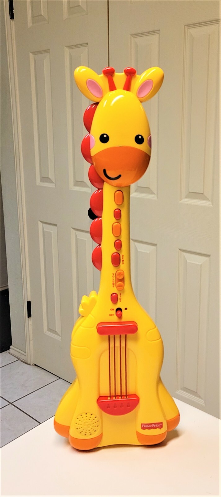 Fisher Price Baby Toddler Giraffe Guitar Instrument Music | eBay