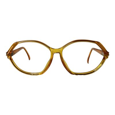Christian Dior CD 2139 40 Yellow Eyeglasses Frames Vintage Christian Dior CD 2139 40 Yellow Eyeglasses Frames Vintage