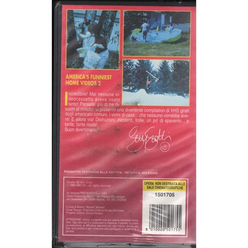 America's Funniest Home Videos 2 VHS Matteo Molinari 1501705 Sigillato ...