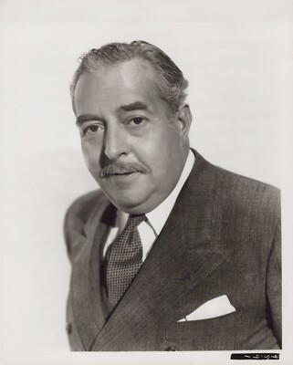 Walter Connolly (1940s) 🎬⭐ Original Vintage Handsome Portrait Photo K ...