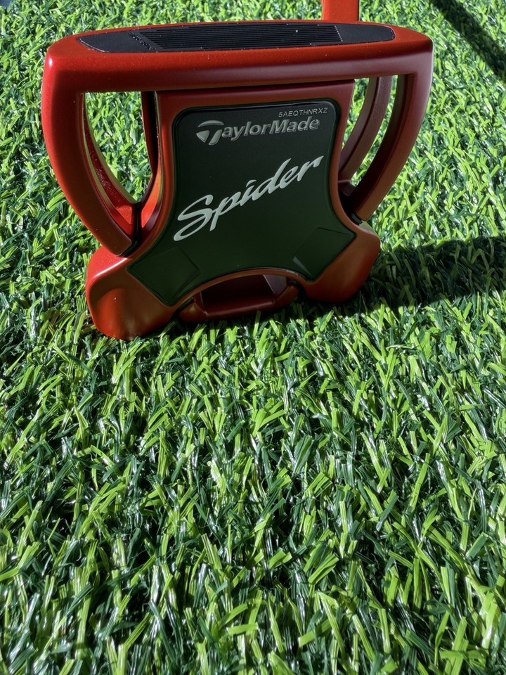 Used RH TaylorMade Spider Tour Red 35” Mallet Putter | eBay
