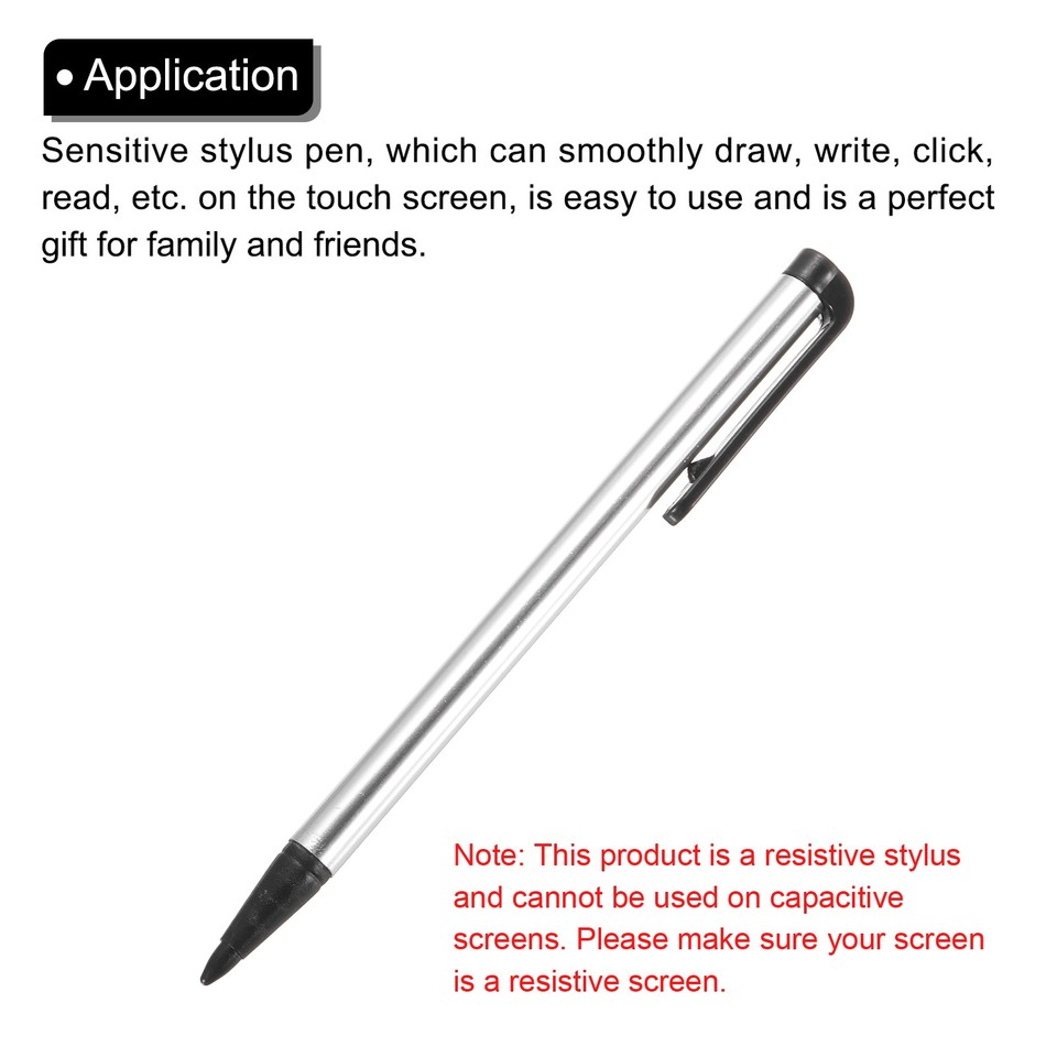 5pcs Touch Resistive Screen Pens Universal Resistance Pen, Silver | eBay UK