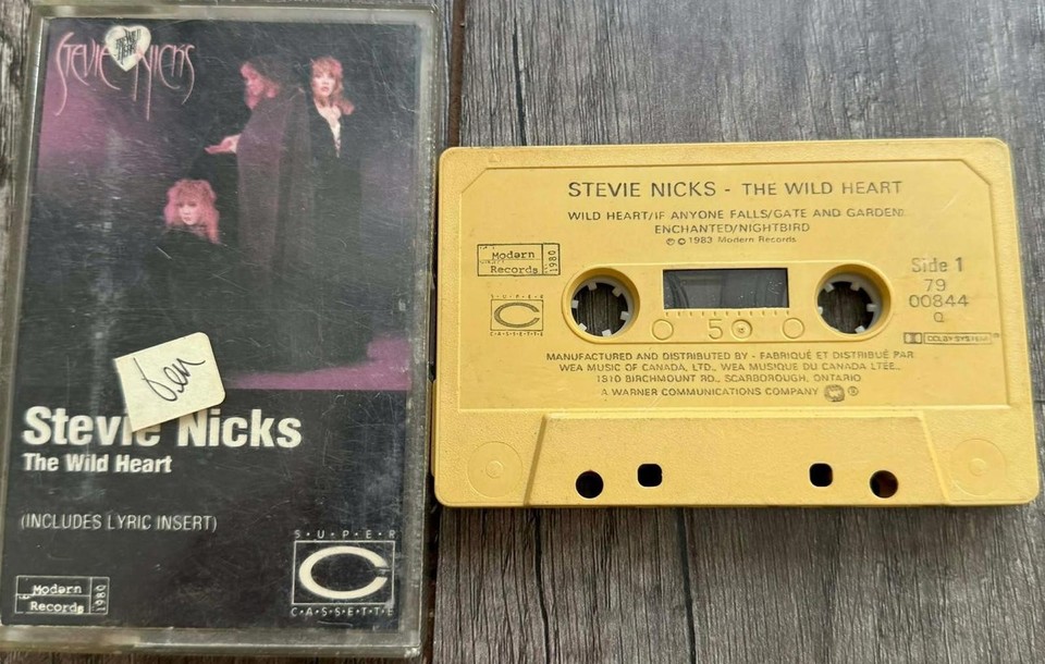 Stevie Nicks - The Wild Heart Cassette Tape VG+ C20 | eBay UK