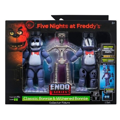 Fnaf Jazwares, Endo Series Classic & Withered Bonnie 6 Inch Figures ...