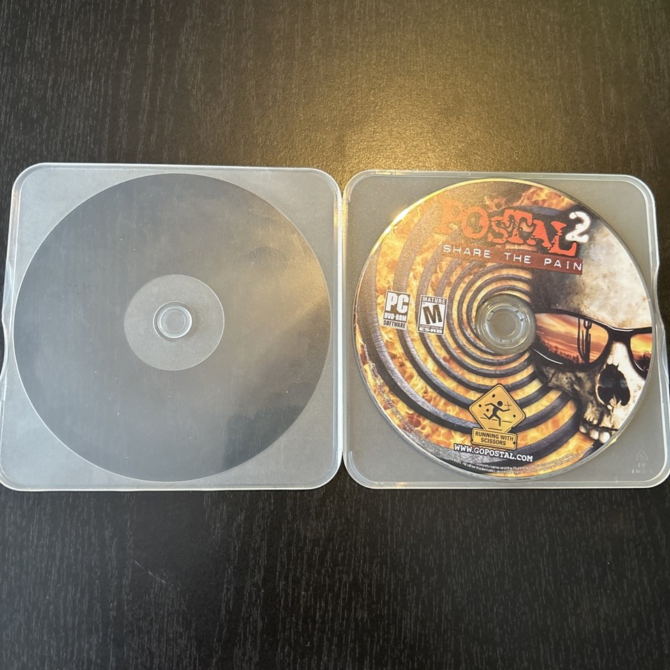 Postal 2 Share The Pain 2008 Postal Movie DVD Installation Disc For PC ...