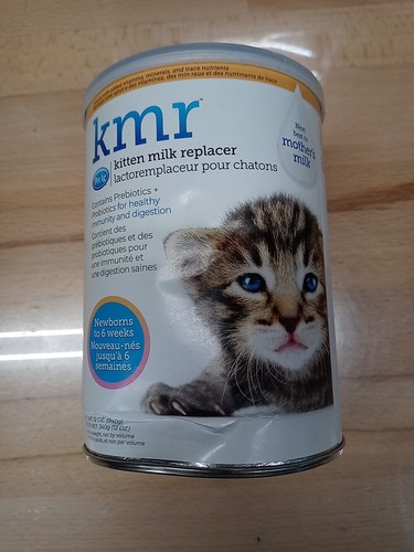 KMR KITTEN MILK REPLACER FOR NEWBORNS TO 6 WEEKS 12 OZ. NEW SEALED EXP ...