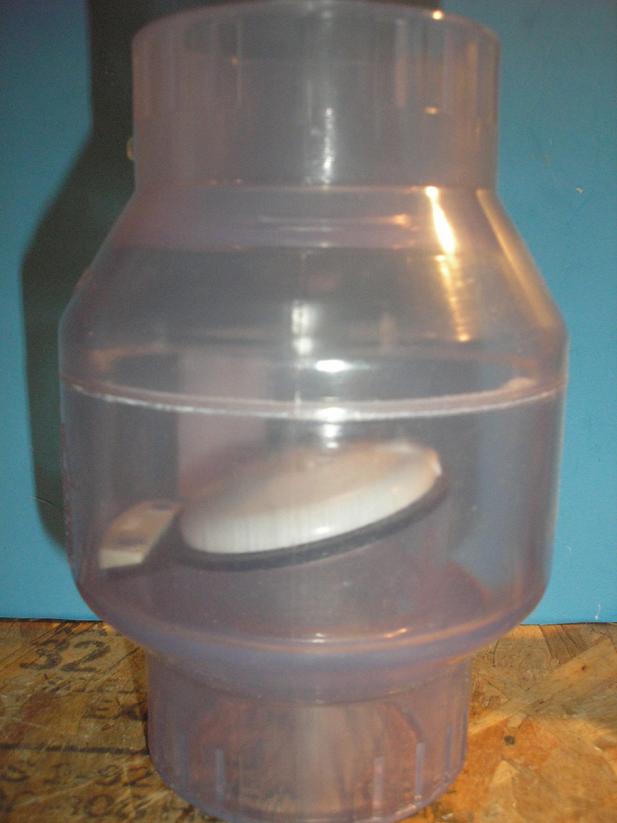 Check Valve 3/4" Swing Threaded FIPT Clear Sch 80 PVC - Spears ...