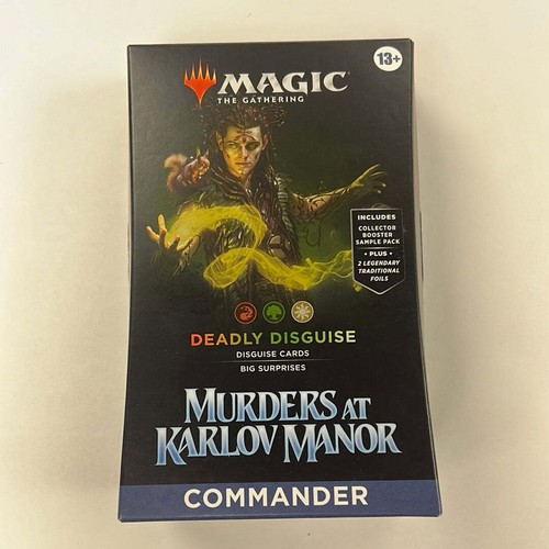 Mtg Murders at Karlov Manor Commander Deadly Disguise 195166244983| eBay