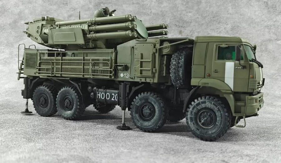 1:35 Russian Pantsir-S2 Pro built Finished Display Model ( Tiger Model ...