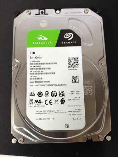 -Seagate Barracuda ST2000DM008 2TB 7.2K RPM 6Gb/s 3.5" SATA HDD | eBay