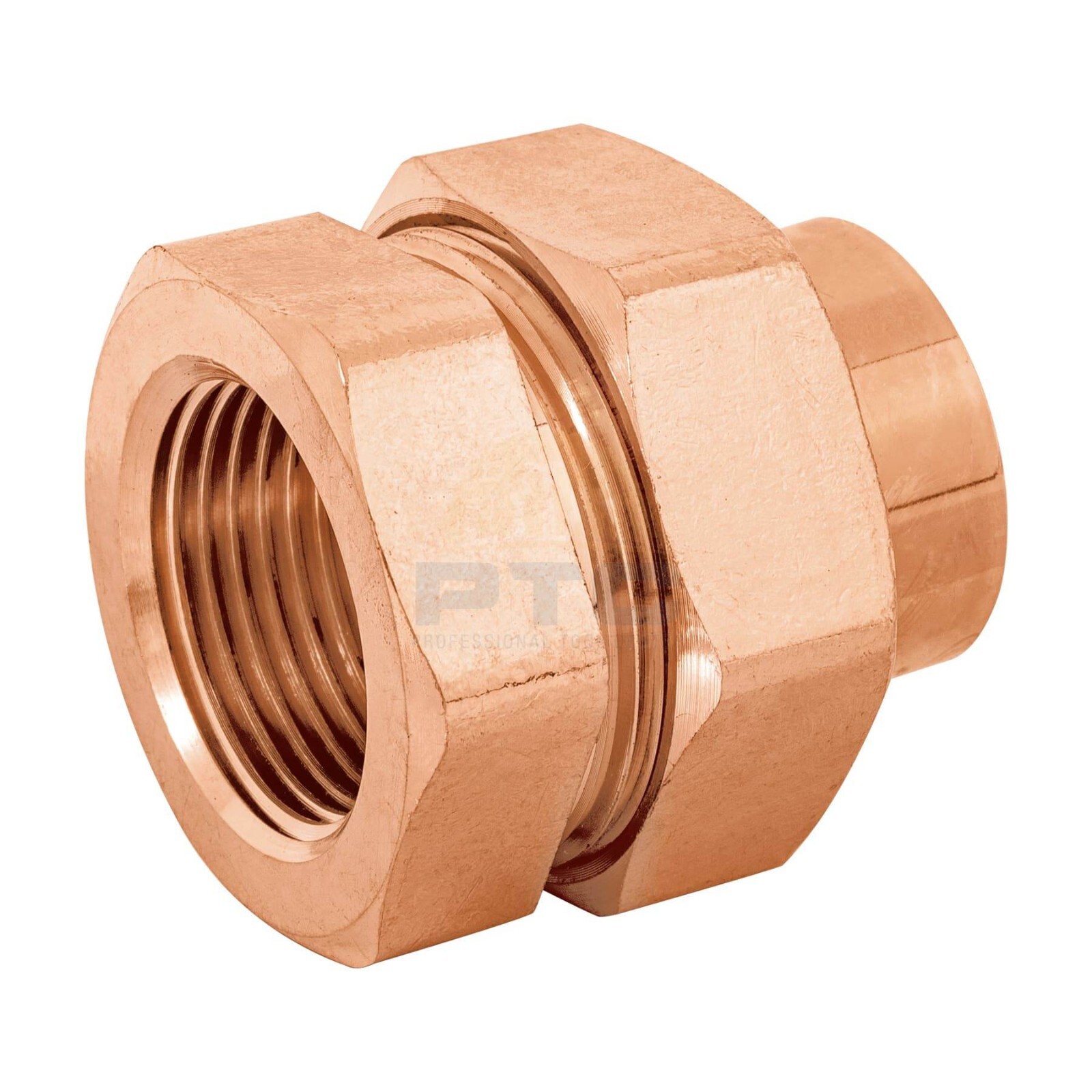 Foset CC-983 Union nut copper-plated brass 1" internal thread | eBay