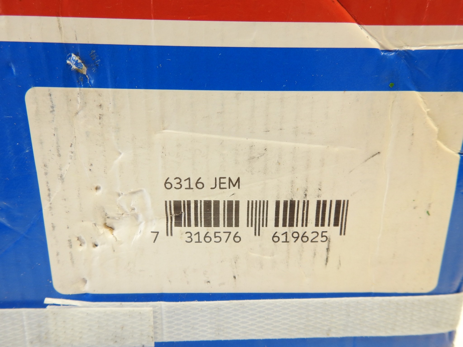 SKF 6316 Jem C3 Deep Groove Ball Bearing 80 X 170 X 39mm for sale ...