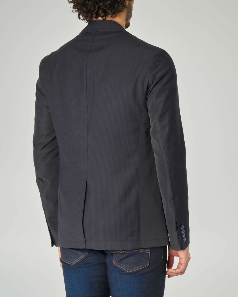 Veste Blazer Élégant Fines Rayures Armani exchange Homme 3GZG09 Znarz ...