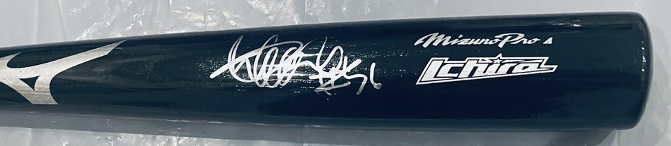 ICHIRO SUZUKI 2005 GAME ISSUED PSA WITH LETTER SIGNED MIZUNOPRO ICHIRO ...