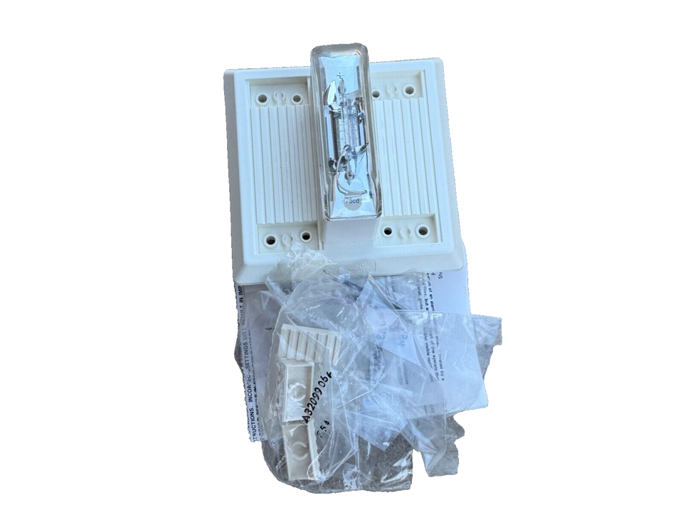 Wheelock MT-24-IS-VFW Fire Alarm Multitone Horn Strobe Wall White (NEW ...