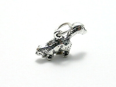 925 Sterling Silver 3D Skunk Charm | eBay