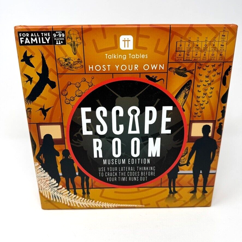 Talking Tables Host Your Own Escape Room Museum Edition Interactive ...