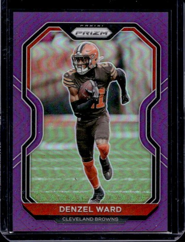 2020 Prizm Denzel Ward Purple #23/125 Browns | eBay
