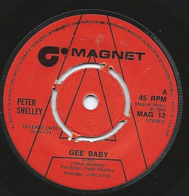 Peter Shelley - Gee Baby (7", Promo) | eBay