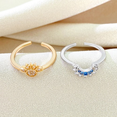 Trendy Celestial Ring with Unique Sun Moon Design for Fashion ...