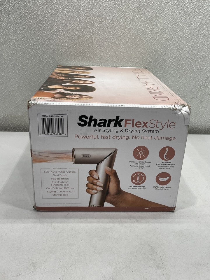 Shark Flex Style Air Styling & Drying System HD455CO Champagne | eBay