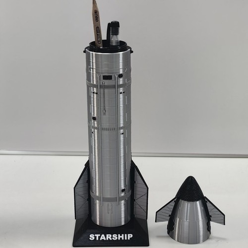 1:200 NASA SpaceX Starship Super Heavy Propulsion Rocket Model Set 3D ...