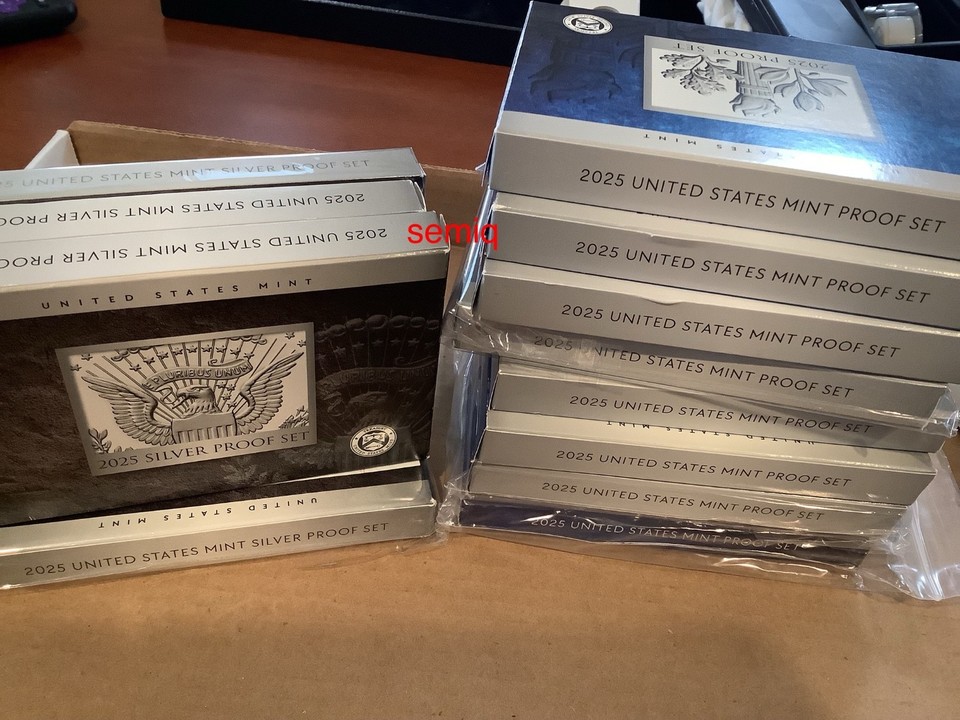 *Cent Removed* 9-coin 2025-S US Mint Clad Proof Set *No Penny* | eBay