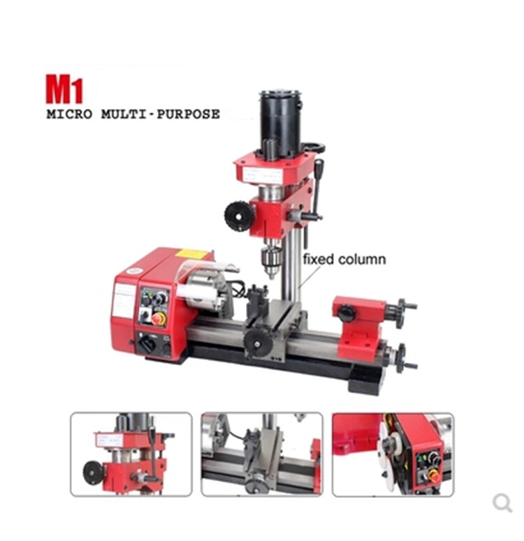 Multi-function Miniature Machine Tool Lathe MJ9515/M1-250/220V Type 150 ...