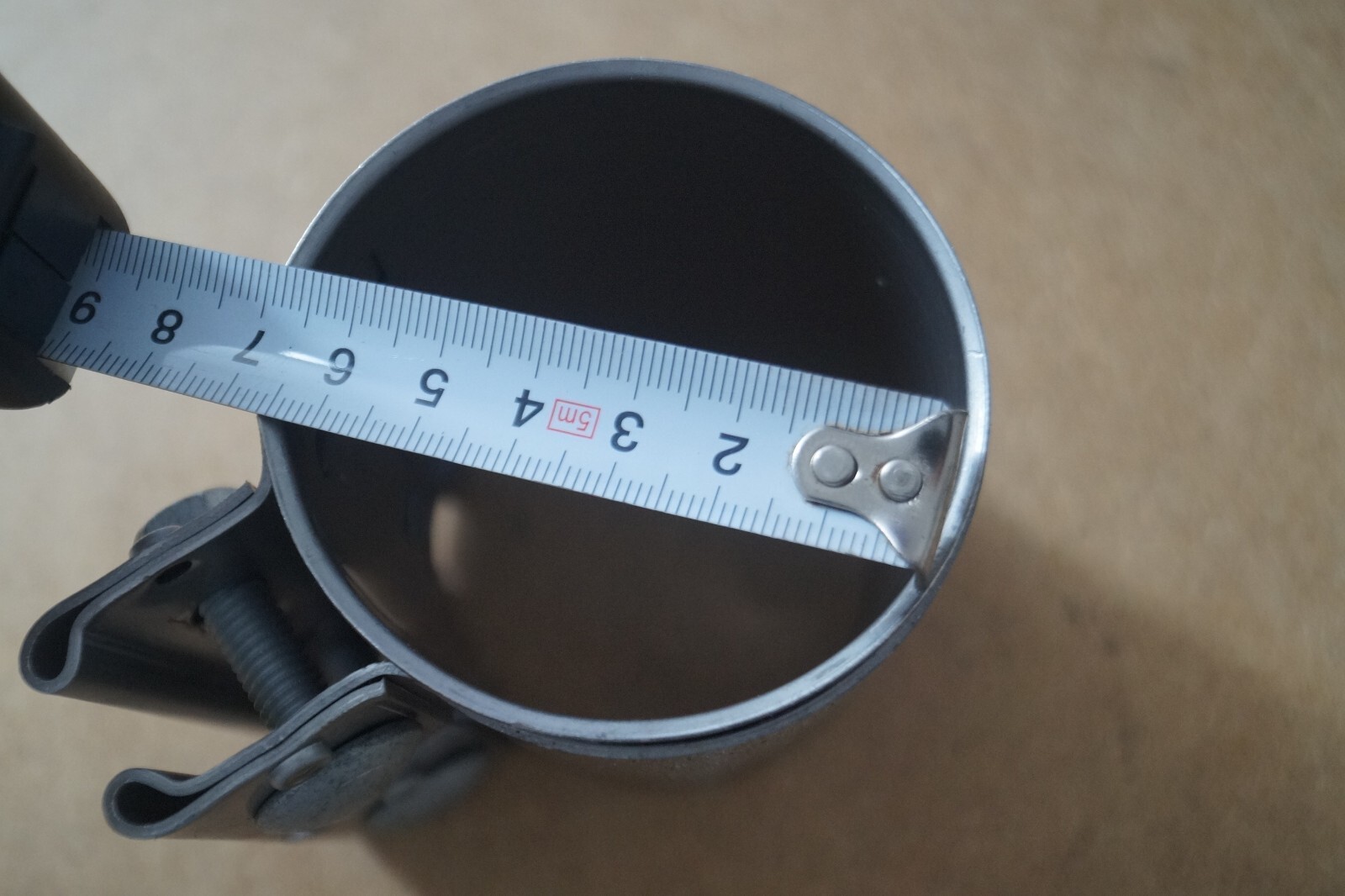 Original Opel Clamp Schelle Auspuffrohr 65mm x 90mm schraubar 13278371 ...