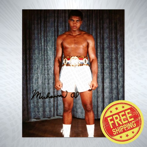 Muhammad Ali Autograph Reprint Signed 8x10 Photo Signature Poster BUY ...