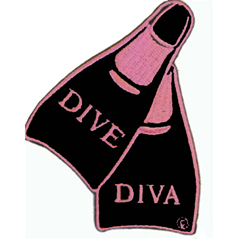 Dive Patches, Dive Diva Fin Patch | eBay