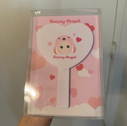 Sonny Angel Handheld Bunny Rabbit Heart Shaped Mirror Official | eBay
