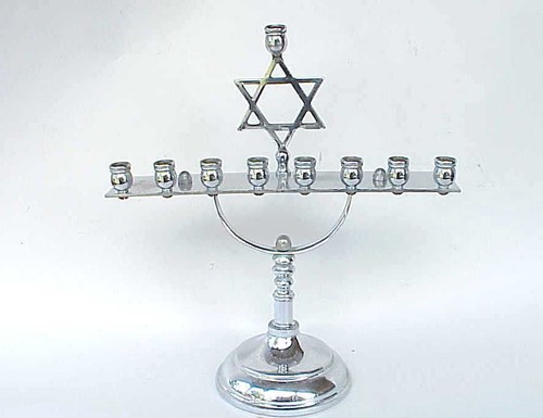 Small VERY Vintage Jewish Star of David Menorah | eBay