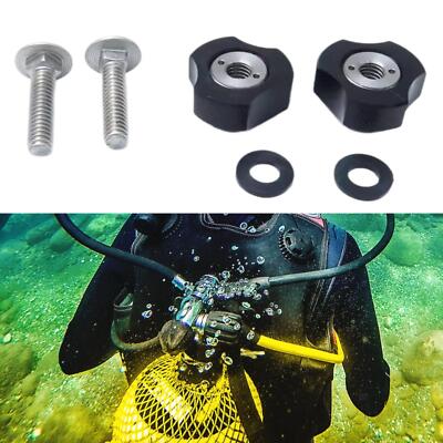1 Pair Scuba Diving Screws for Backplate Men Dive Back Plate Screws for ...