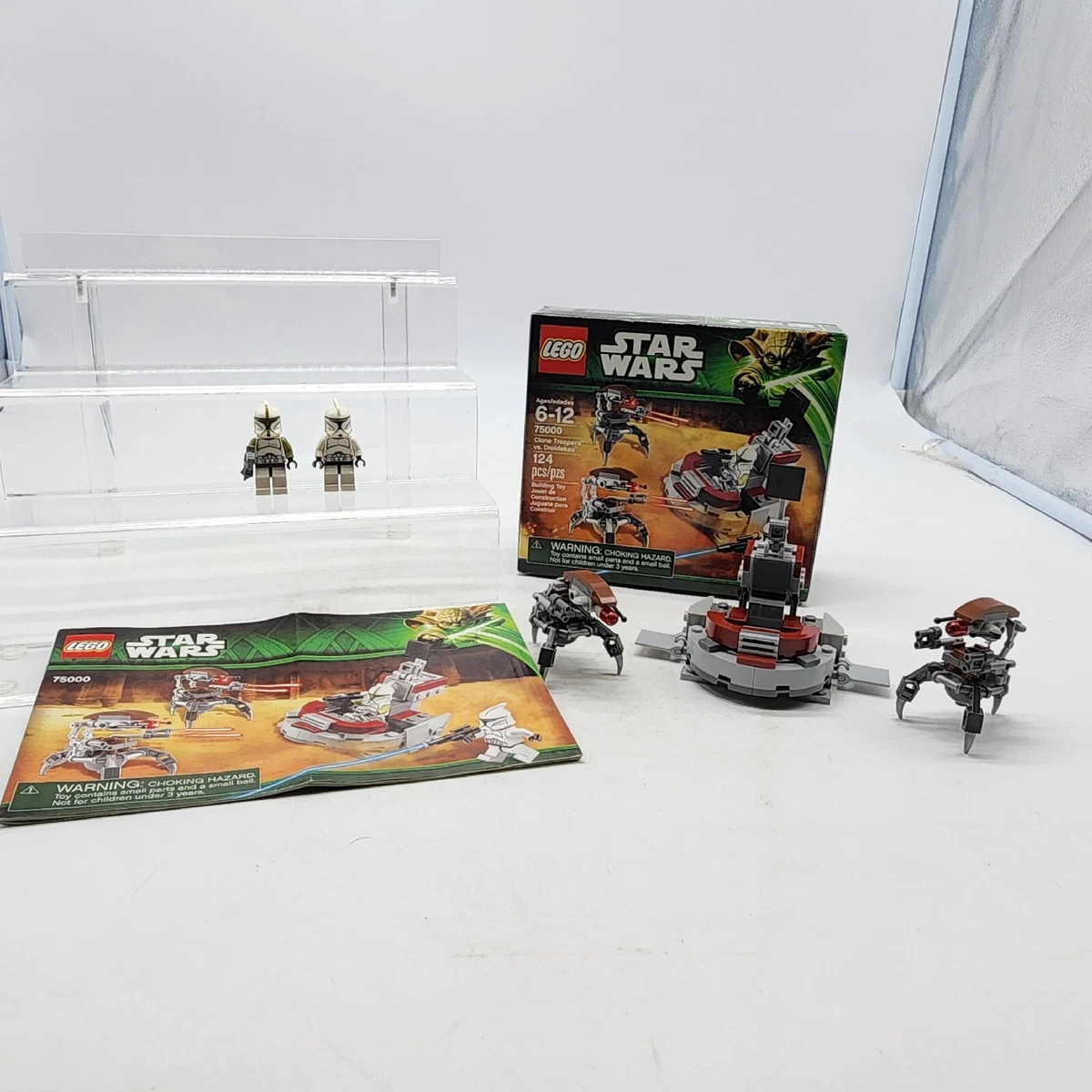 Lego Star Wars Clone Troopers Vs Droidekas