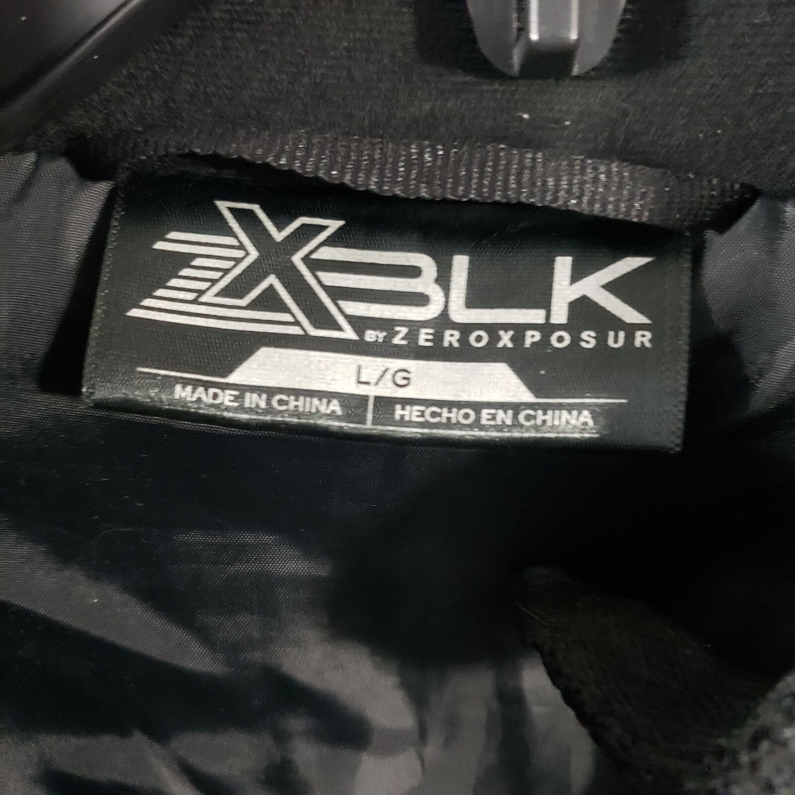 Mens ZEROXPOSUR ZXBLK Performance Black Jacket Coat Size L - Euc Zero ...