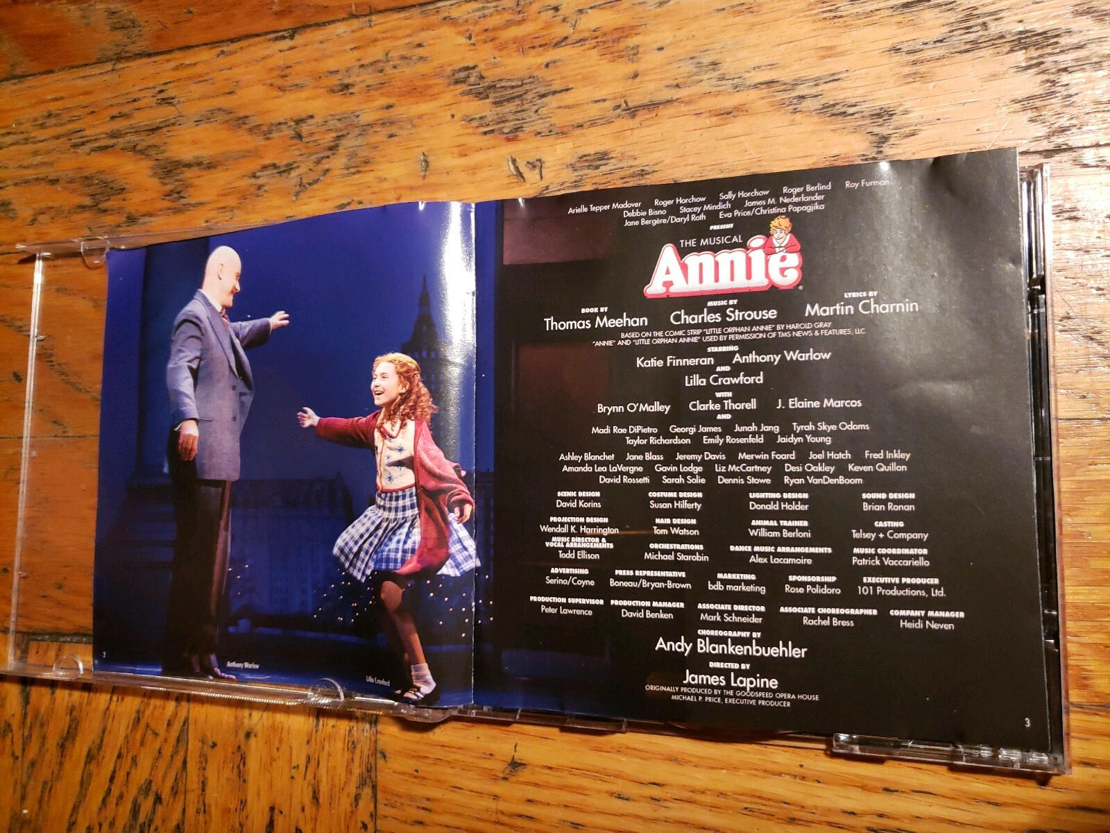 Annie The Musical The New 2012 Broadway Cast Recording CD | eBay