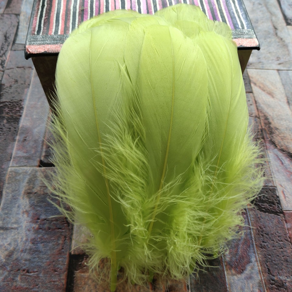 Wholesale 20-100 Pcs Pretty Natural Goose Feathers 12-18 cm/5-7 inches ...