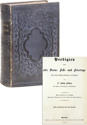 Ludwig Hofacker PREDIGTEN FUR ALLE SONN LEFT UND FEIERTAGE 1st American ...