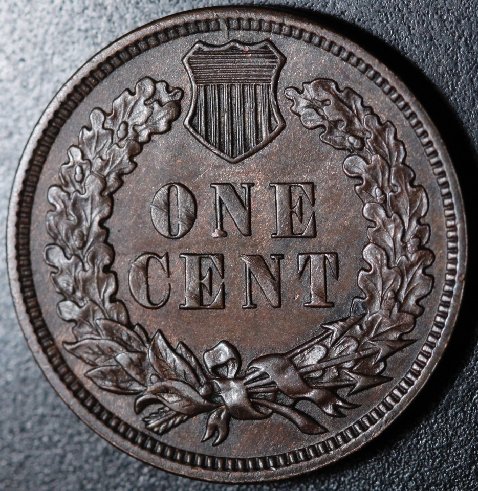 1906 INDIAN HEAD CENT - With LIBERTY & 4 DIAMONDS - AU UNC | eBay