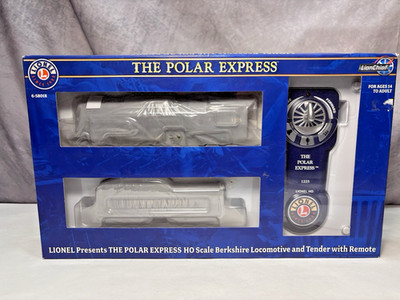 The Polar Express Berkshire HO Scale Locomotive and Tender with Remote ...