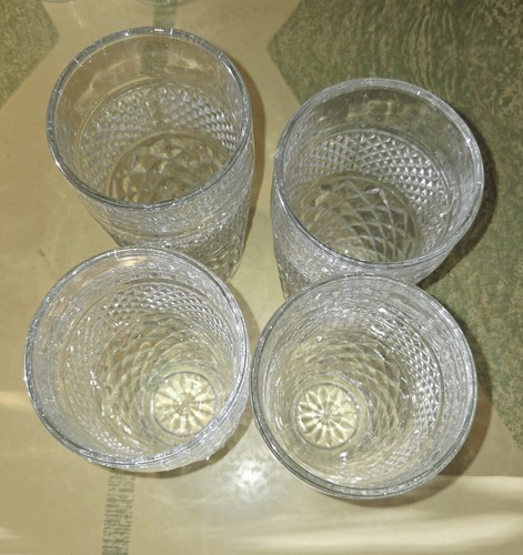 Anchor Hocking Wexford Iced Tea Drinking Glasses 6.25” Tall Set Of 4 ...