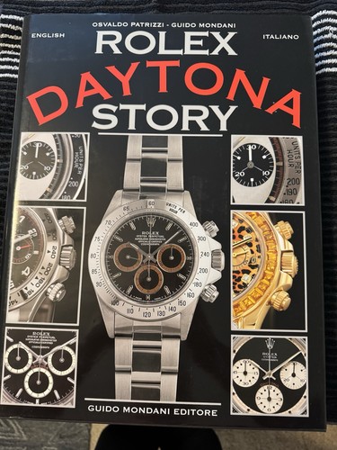 Patrizzi Mondani Rolex Daytona Story Book Hardcover 2012 | eBay
