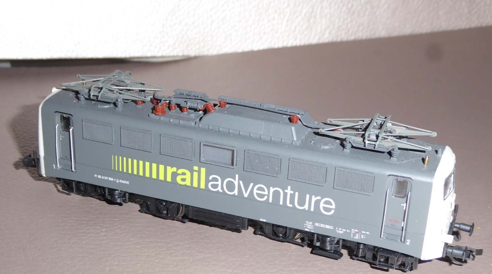 Tillig 04392 Tt Locomotive Br 139 Ex DB Rail Adventure Epoch 5/6 Dss ...