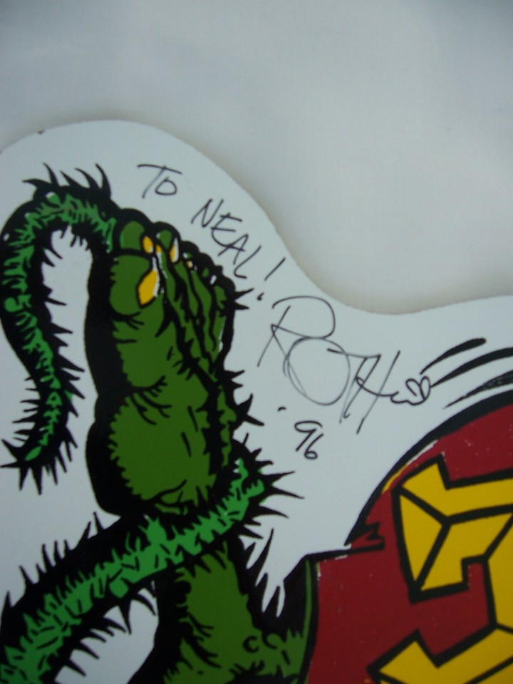VINTAGE RAT FINK SIGN AUTOGRAPHED BY ED ROTH | eBay