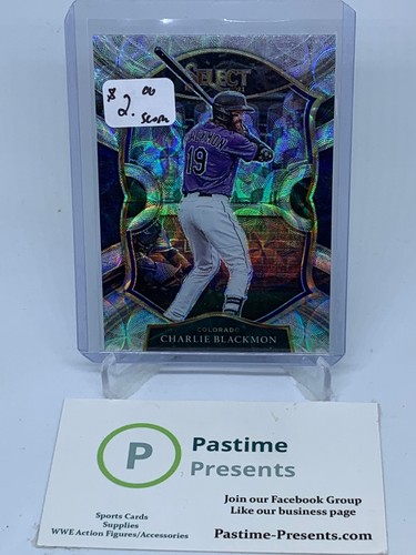 2021 Select Baseball #18 Charlie Blackmon Concourse Scope Prizm ...