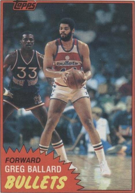 1981-82 Topps - Greg Ballard #94E for sale online | eBay