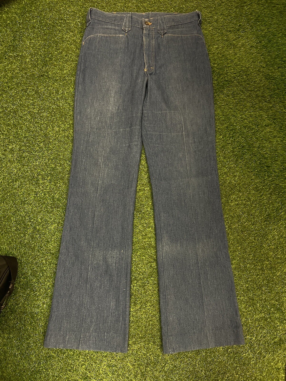 Vintage 70’s Lee Western Style Denim Flare Boot Cut T… - Gem
