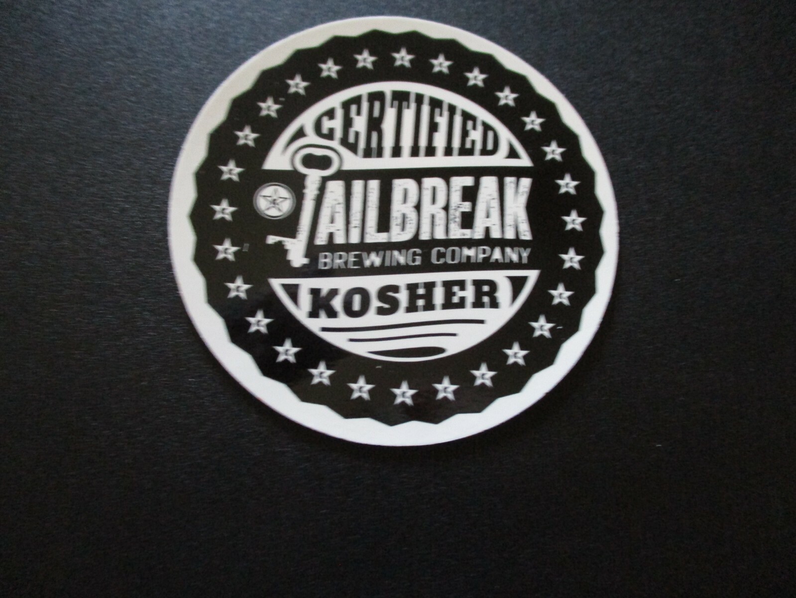 JAILBREAK BREWING Poor Righteous Kosher STICKER decal craft beer ...