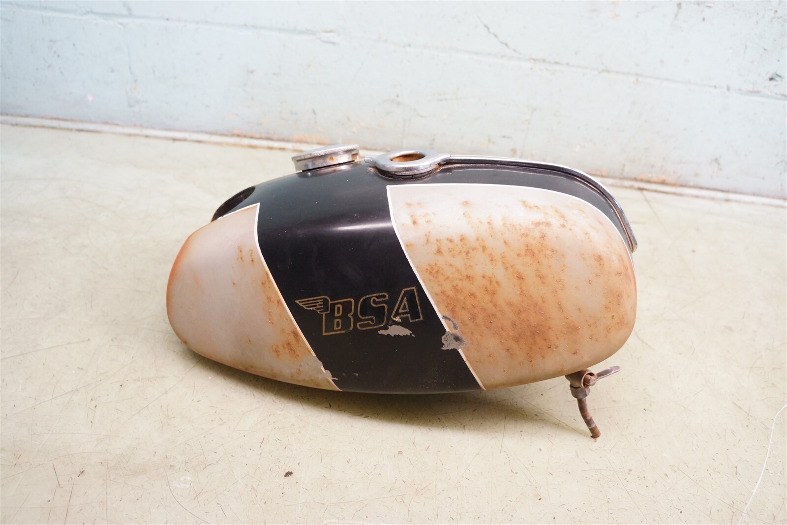 1971 Bsa Trailblazer Triumph B25ss B50 Gold Star *2655A Gas Tank Steel ...